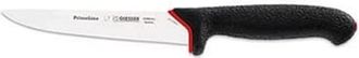 GIESSER seit 1776 - Made in Germany - Stechmesser rutschfest PrimeLine, Klinge 15 cm, schwarz, scharfes Metzgermesser spülmaschinenfest,rostfrei