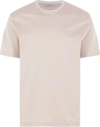 Eleventy Homme, Tops, Beige, Taille: S T-Shirt Bordini
