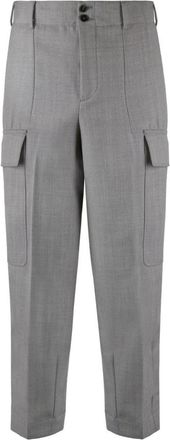 PT01 Pt01, Homme, Pantalons, Gris, Taille: W36 Wool Cargo Pants