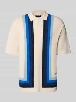 Pegador Relaxed Fit Poloshirt in Strick-Optik Modell Tellero