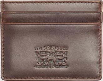 Levi's Leather Card Case - Herren - Braun / Braun