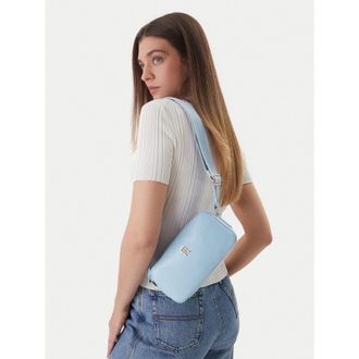 Tommy Hilfiger Handtasche Tommy Hilfiger Th Essential Camera Bag AW0AW18370 Himmelblau