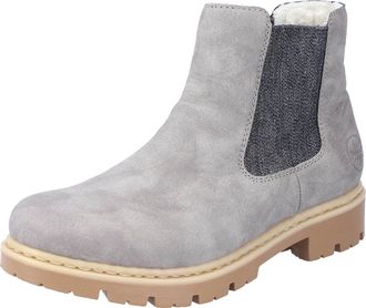 Rieker Damen Stiefel 71394-40 grau Gr. 36