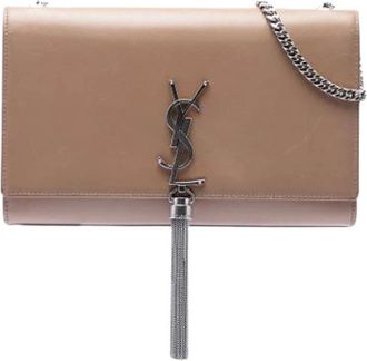 Saint Laurent Pre-owned Kate Cross Body Bag - Femme - Pre-owned - Brun - Taille: ONE Size