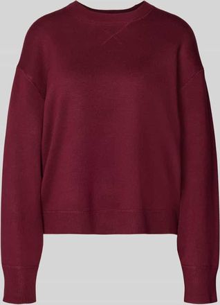 Jake*s Casual Oversized Strickpullover mit gerippten Abschlüssen