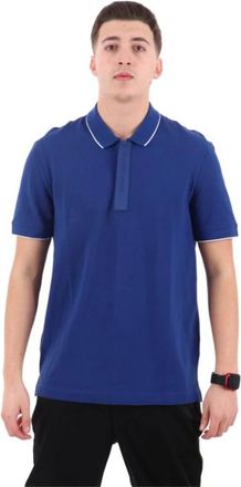 A|X Armani Exchange Homme, Tops, Bleu, Taille: S Polo Piqu&eacute; Coupe Slim