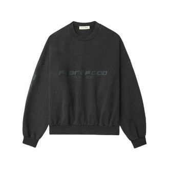 Fear of God Cropped Relaxed Sweatshirt - - Sweatshirts & Hoodies - Herren - Schwarzk - XL