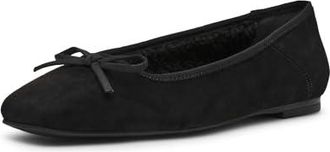 Anne Klein Femme Anna-f Ballerines, Daim Noir, 41 EU