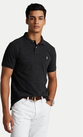 Polo Ralph Lauren Poloshirt 710680784011 Schwarz Custom Slim Fit