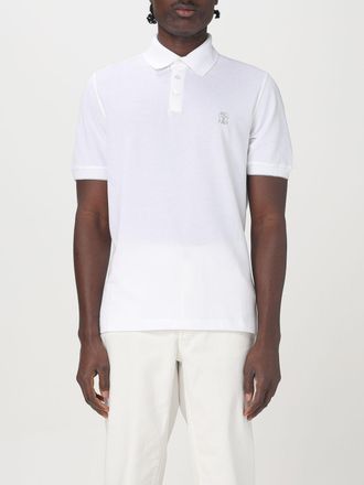 Brunello Cucinelli Polo BRUNELLO CUCINELLI Herren Farbe Wei&szlig;