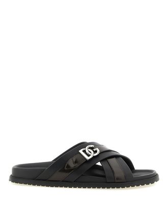 Dolce & Gabbana Sandales - Noir