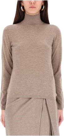 Max Mara Femme, Pulls, Brun, Taille: 40 FR Cashmere Tricots