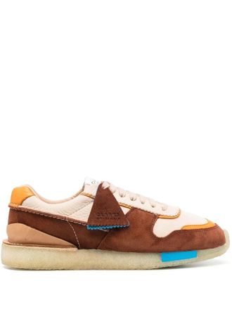 Clarks Sneakers in Colour-Block-Optik - Nude
