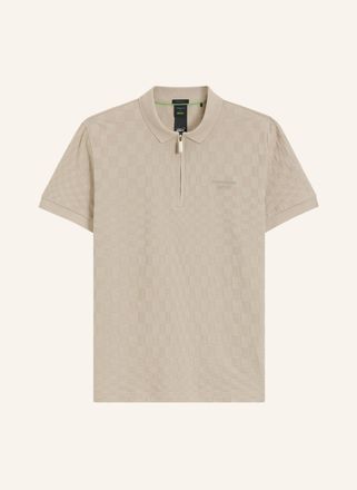HUGO BOSS Polo Pl_Ps icons70 Jacq Regular Fit beige