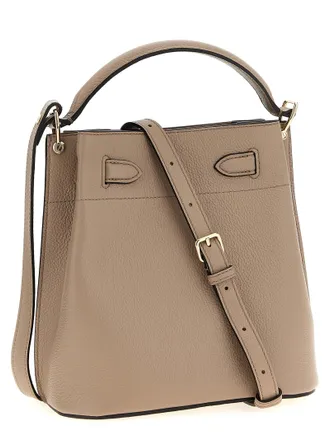 Mulberry Islington Leather Bucket Bag - Beige