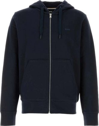 HUGO BOSS Homme, Sweatshirts et sweats &agrave; capuche, Bleu, Taille: 2XL SweaT-shirt zipp&eacute;