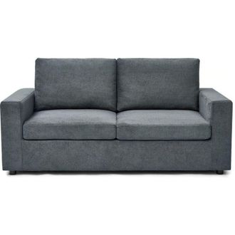Habitat et Jardin Habitat Et Jardin - Canap&eacute; convertible express en tissu Elena - 3 places - Couchage 140 cm - Gris