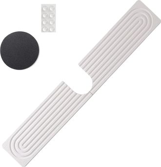 Generic Diatomite Sink -Magazin - 15.75x3.94x0.35 Zoll Steinschutz, Super Absorptionsmittel Drip Catcher, Natural Plant Fiber Design | Wohnung Bauernhof Hotel