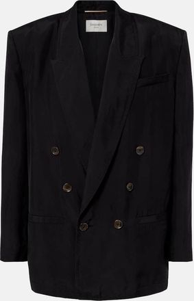 Saint Laurent Blazer aus Seide