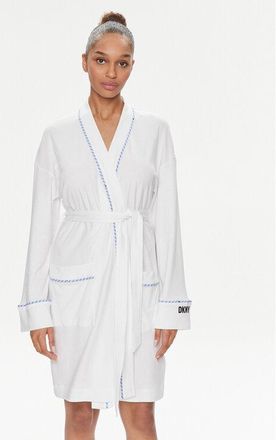 DKNY Bademantel YI10008 Weiß