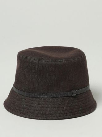 Brunello Cucinelli Chapeau BRUNELLO CUCINELLI Femme couleur Marron