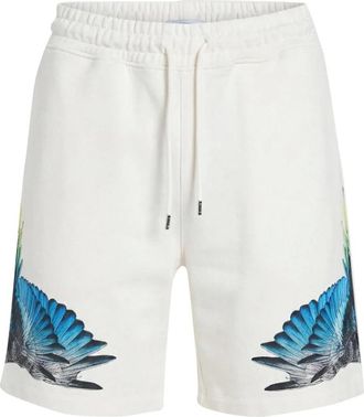 Marcelo Burlon Homme, Shorts, Blanc, Taille: XL Shorts Bermuda Sportifs