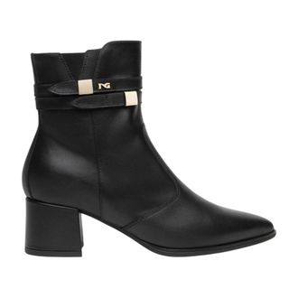 Nero Giardini Leder-Ankle-Boot - - Shoes - Damen - Schwarzk - 38 EU