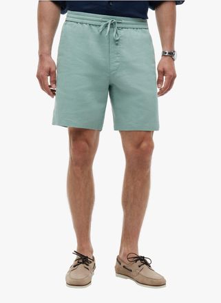 Tommy Hilfiger Short chino Dover en lin m&eacute;lang&eacute;