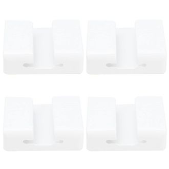 Dioche Wandmontierte Aufbewahrung, 4 St&uuml;ck, Wandmontiertes Aufbewahrungsregal, Stanzfreie Wand-Fernbedienung, Handy-Ladestation, St&auml;nder - Stabiles ABS, Plat