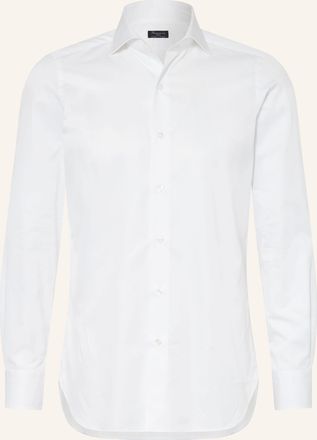 Finamore Finamore 1925 Hemd Napoli Traveller Regular Classic Fit weiss