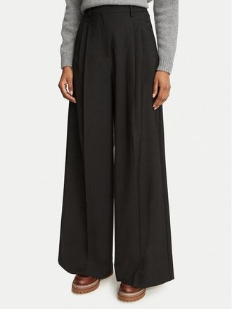 Max Mara Stoffhose Adelfi 2625136032 Schwarz Regular Fit
