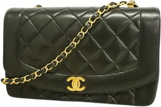 Chanel Sac bandouli&egrave;re vintage doccasion - Femme - Pre-owned - Noir - Taille: ONE Size