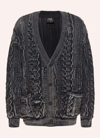Carlo Colucci Carlo Colucci Strickjacke - Carat 2.0 Fant schwarz