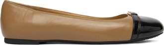 Michael Kors Ballerinas MICHAEL Michael Kors Mandy Flat 40F5MAFP1A Beige