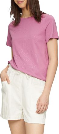 QS by s.Oliver T-Shirt aus Jersey mit Frontprint