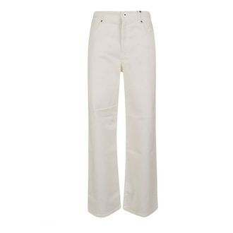 Max Mara Femme, Jeans, Blanc, Taille: 40 FR Medina Jeans larges
