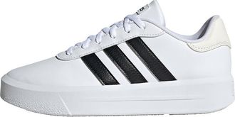 adidas Damen Court Platform Shoes, Cloud White / Core Black / Chalk White, 41 1/3 EU