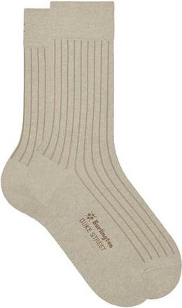 Burlington Chaussettes hautes en coton m&eacute;lang&eacute;e