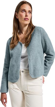 Street One Teddy-Jacke mit Knopfleiste Arona Blue 46