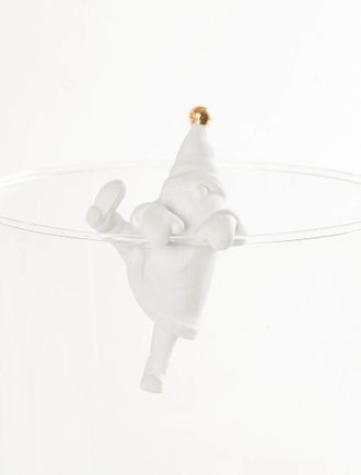 Good old Friends Kletter Santa Goldener Bommel