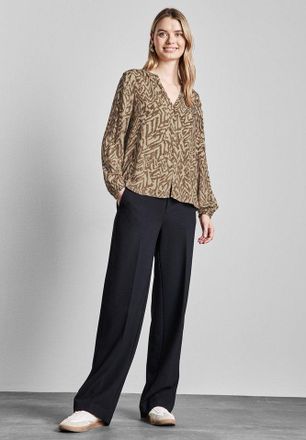 Street One Langarmbluse mit grafischem Muster