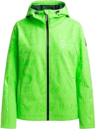 soccx Softshelljacke mit hochgeschnittener Kapuze