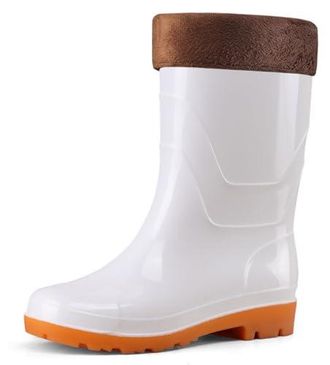 Pangolin Bottes de Pluie Chaudes Unisexe avec Doublure Hiver Amovible - Anti-d&eacute;rapantes, Imperm&eacute;ables & Confortables - Bottes de Jardin, Travail, Pluie, Neige 