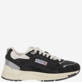 Autry Mens Sneakers Hyperway Black Leather Trainers