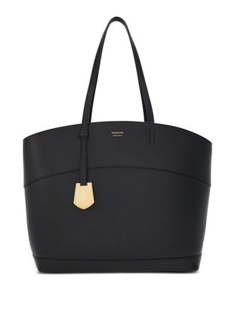 Ferragamo sac cabas Charming &agrave; logo imprim&eacute; - Noir