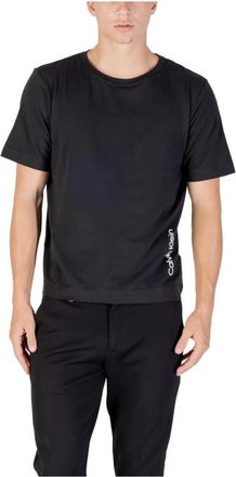 Calvin Klein Homme, Tops, Noir, Taille: S T-shirt de sport respirant à séchage rapide