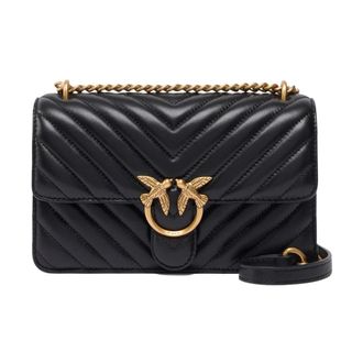 Pinko Pinko - Love One Mini - Femme - Sacs - Noir - Taille: ONE Size