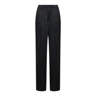 Dries Van Noten Portias Gerade geschnittene Hose - - Trousers - Damen - Schwarzk - S