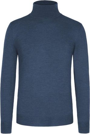 Gran Sasso Rollkragenpullover aus extrafeiner Merinowolle in