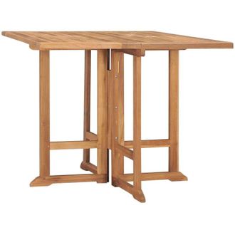 vidaXL Furniture Limited - Table &agrave; d&icirc;ner pliable de jardin &Oslash;90x75 cm